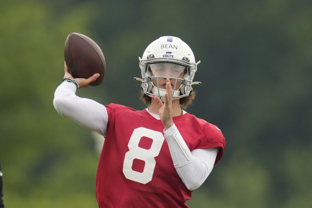 Bean, currently with Colts, goes No. 1 overall in UFL draft - KU Sports